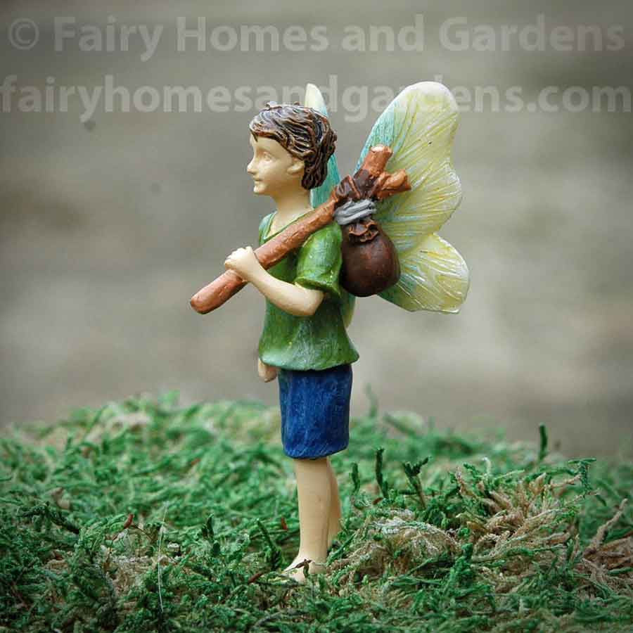 Woodland Knoll Fairy Figurines - Boy Fairies – Fairy Homes & Gardens