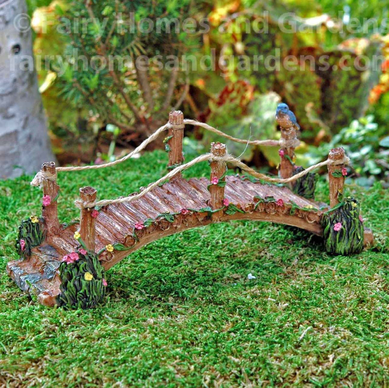 Miniature Fairy Garden Bridge | Fairy Garden Accessories – Fairy Homes ...