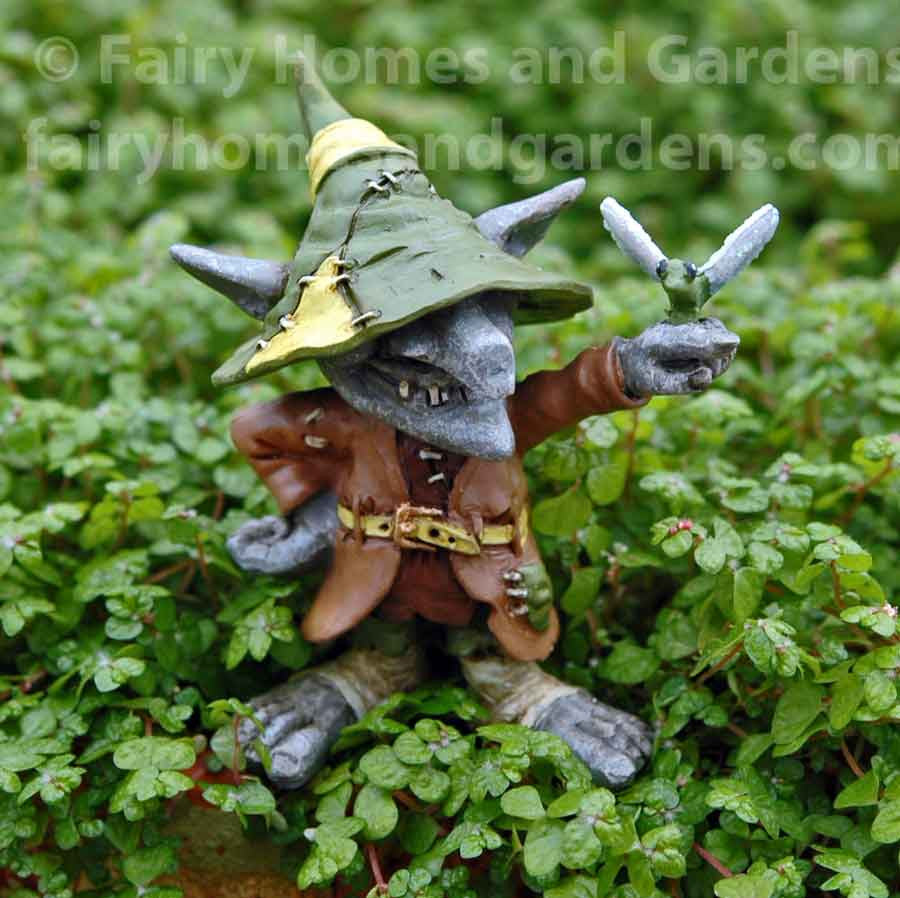 Swampland Fairy Garden Trolls | Troll Figurines – Fairy Homes & Gardens